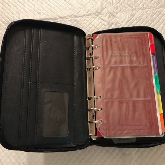 Accessories | Beautiful Leather Daytimer | Poshmark